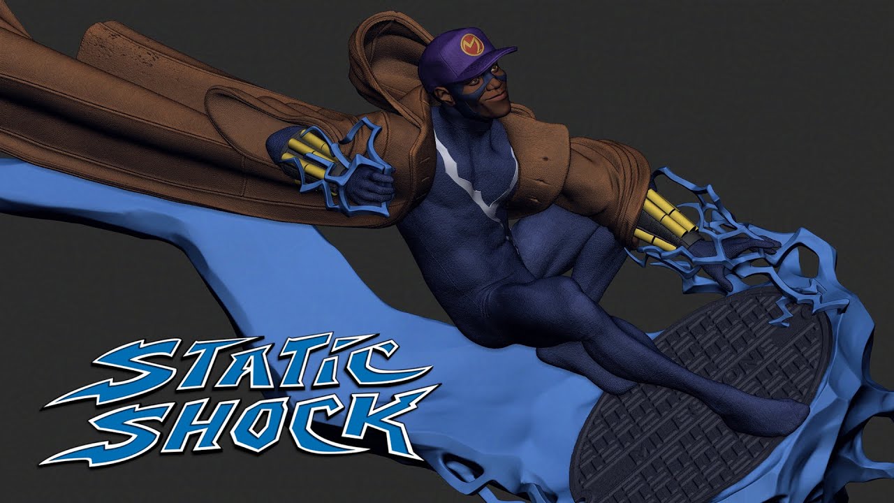Static Shock for Print - YouTube
