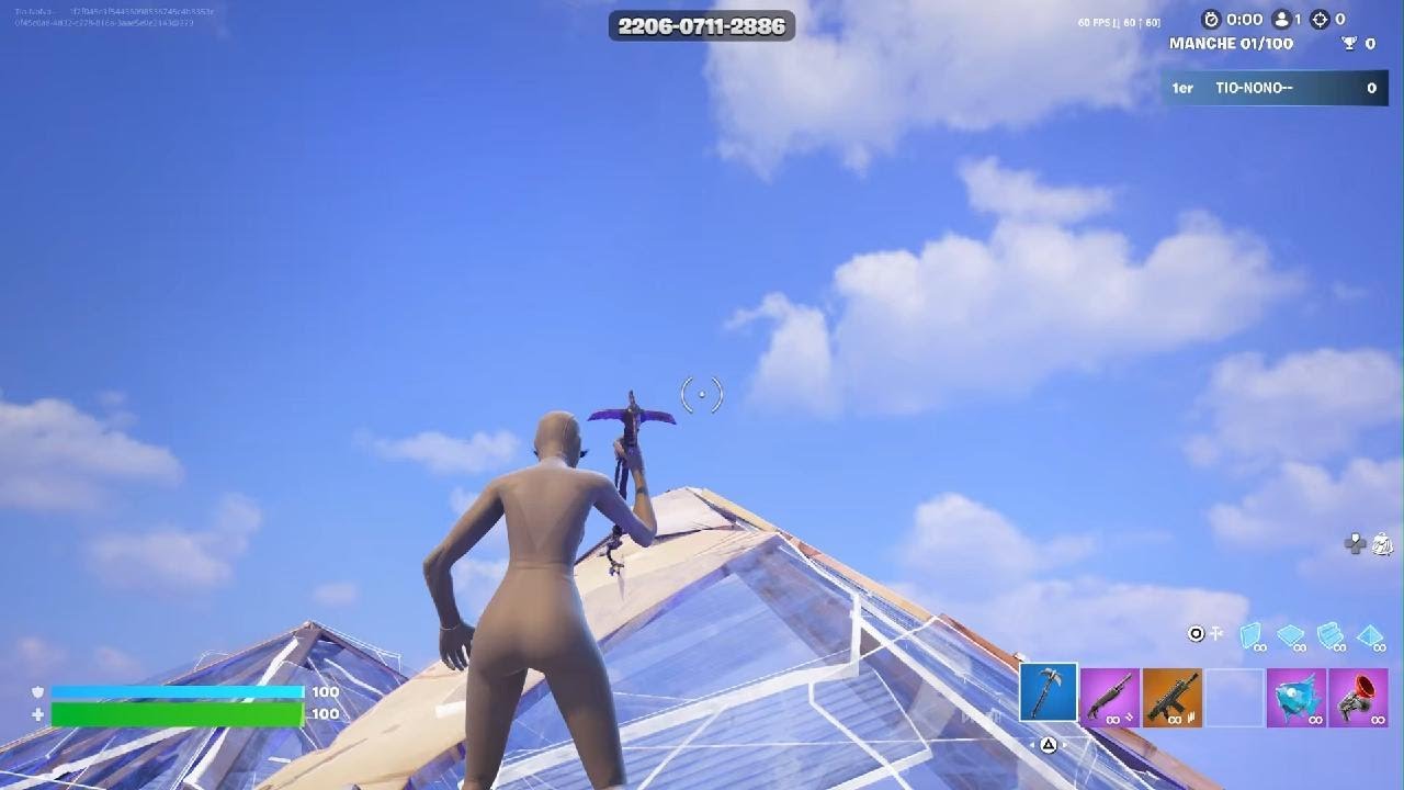 Fortnite Edit Music 1V1 Code map 2206-0711-2886 - YouTube