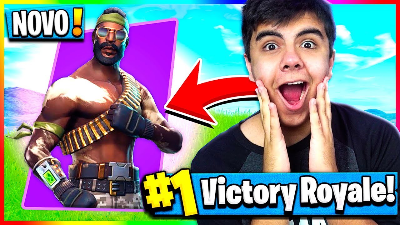 *NOVA* SKIN ÉPICA DO RAMBO BANDOLEIRO NO FORTNITE: BATTLE ROYALE ...