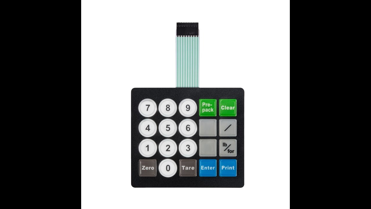 Customized Custom membrane switch keypad keyboard panel introduction ...