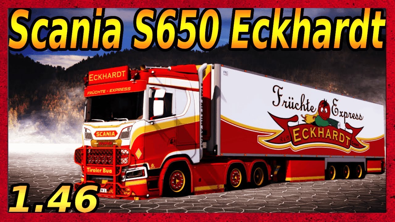 👉 СТРИМ Scania S650 Eckhardt v1.46.x) 🤟 🤟 🤟 - YouTube
