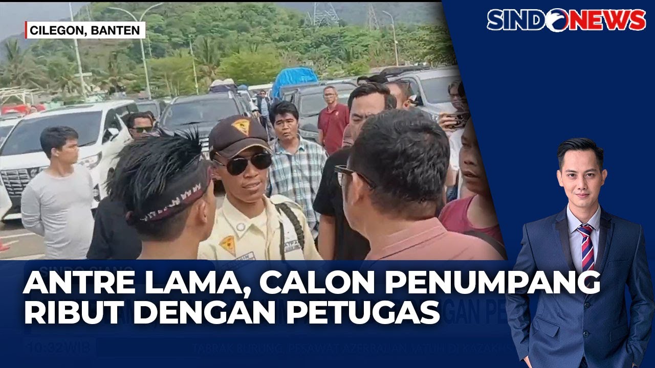[FULL] Antre Lama, Calon Penumpang Ribut dengan Petugas - Sindo Siang ...