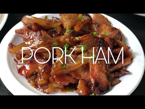 Ham chinese style how to - YouTube
