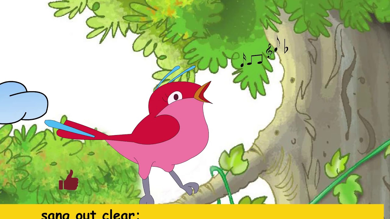 What the Robin Told - Animated Nursery Rhyme in English - YouTube