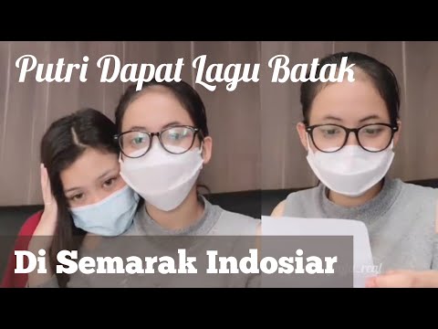WOW! Putri Dapat Lagu Batak di Semarak Indosiar, Lihat Reaksinya | Puvers Jogja