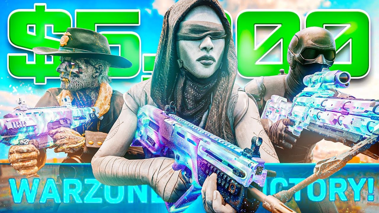 $5,000 Trio Warzone Customs Tournament WIN w BEST LOADOUT - YouTube