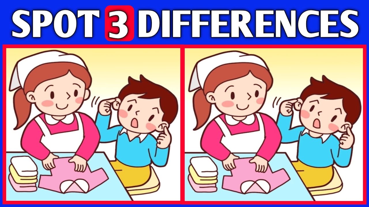 Spot The Difference: Can You Find Them All? [ Find The Difference ...