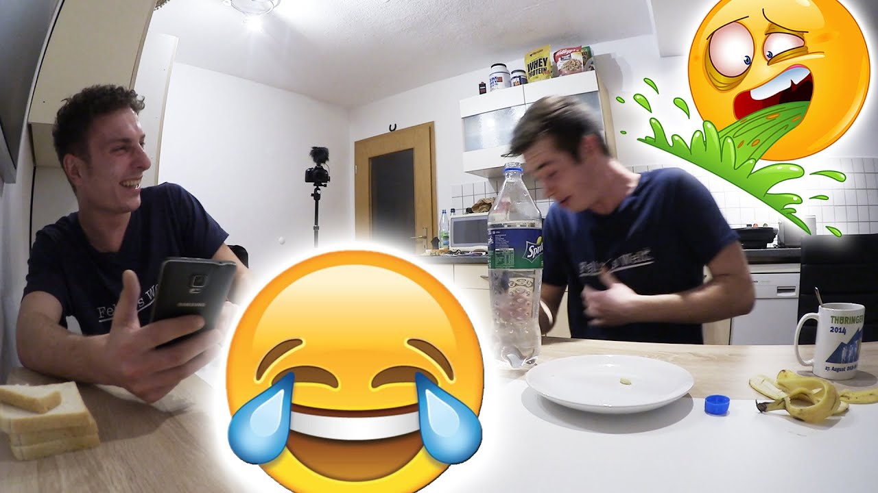 Daniel PRANK - Bananen und Sprite Challenge | Felix´s Welt - YouTube