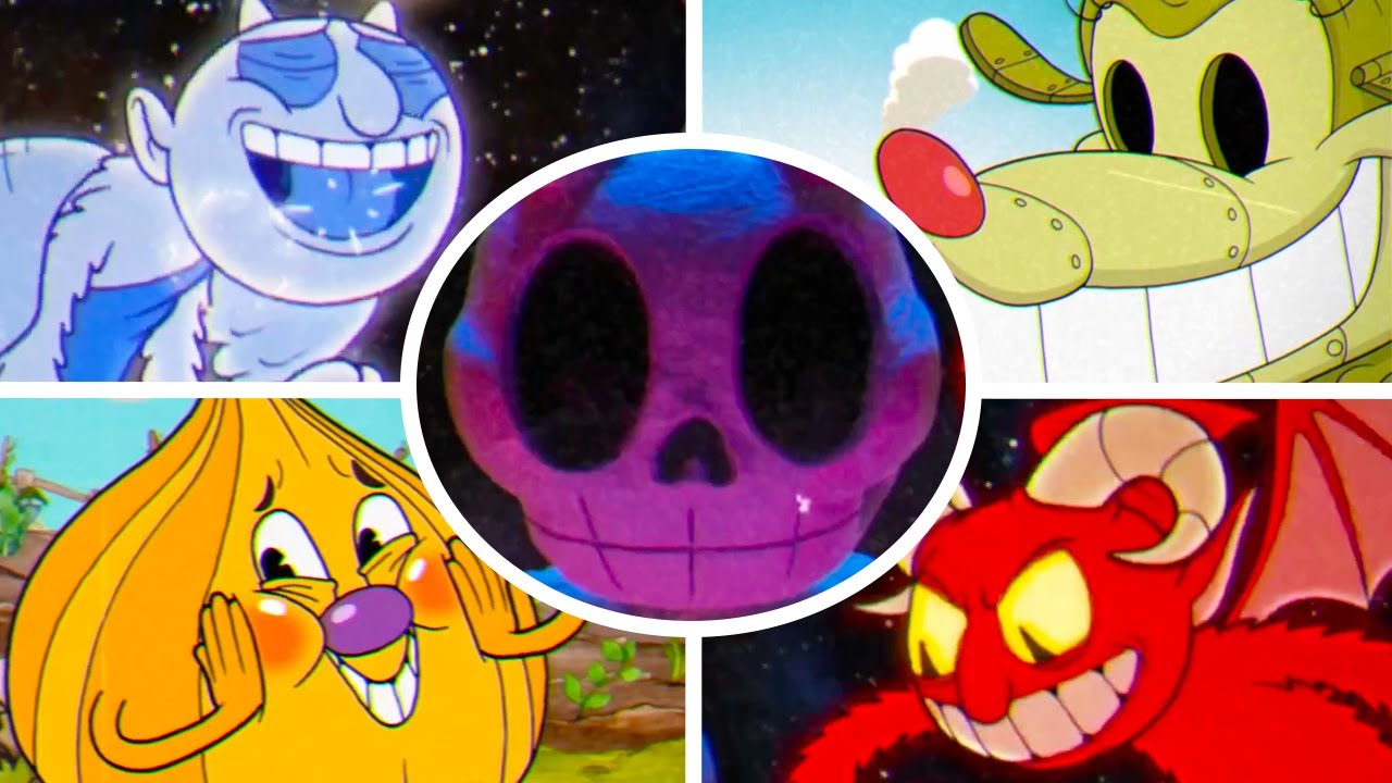 Cuphead + DLC - All Secret Bosses & Hidden Phases - YouTube
