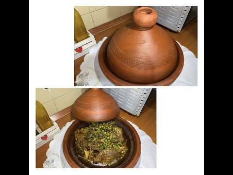 😍😋  طريقة تحضير طاجين القوق و الجلبانة رااائع || tajin lahem kharuf bi l9o9 🇲🇦