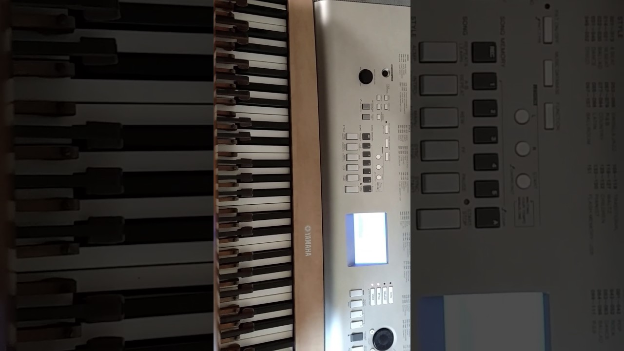 Angelus push-up piano player / Yamaha - Fantasie for Organ No.7 - YouTube
