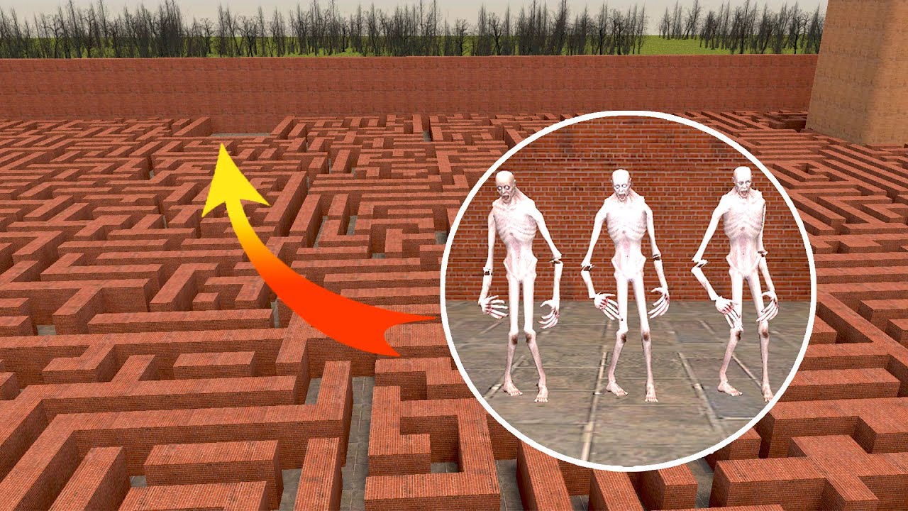 Why You Should NEVER Enter a Maze with SCP-096 in Garry's Mod! - YouTube
