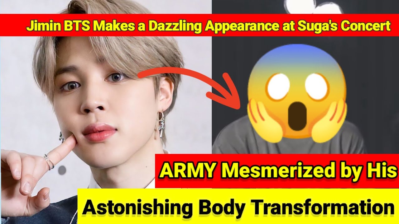 Wow!! Jimin BTS Leaves ARMY in Awe with His Body Transformation - YouTube