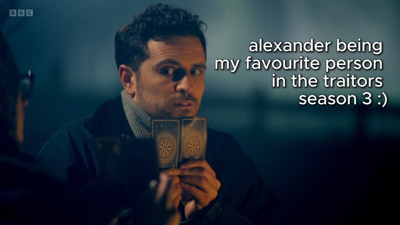 alexander being my favourite person in the traitors series 3 :) - YouTube