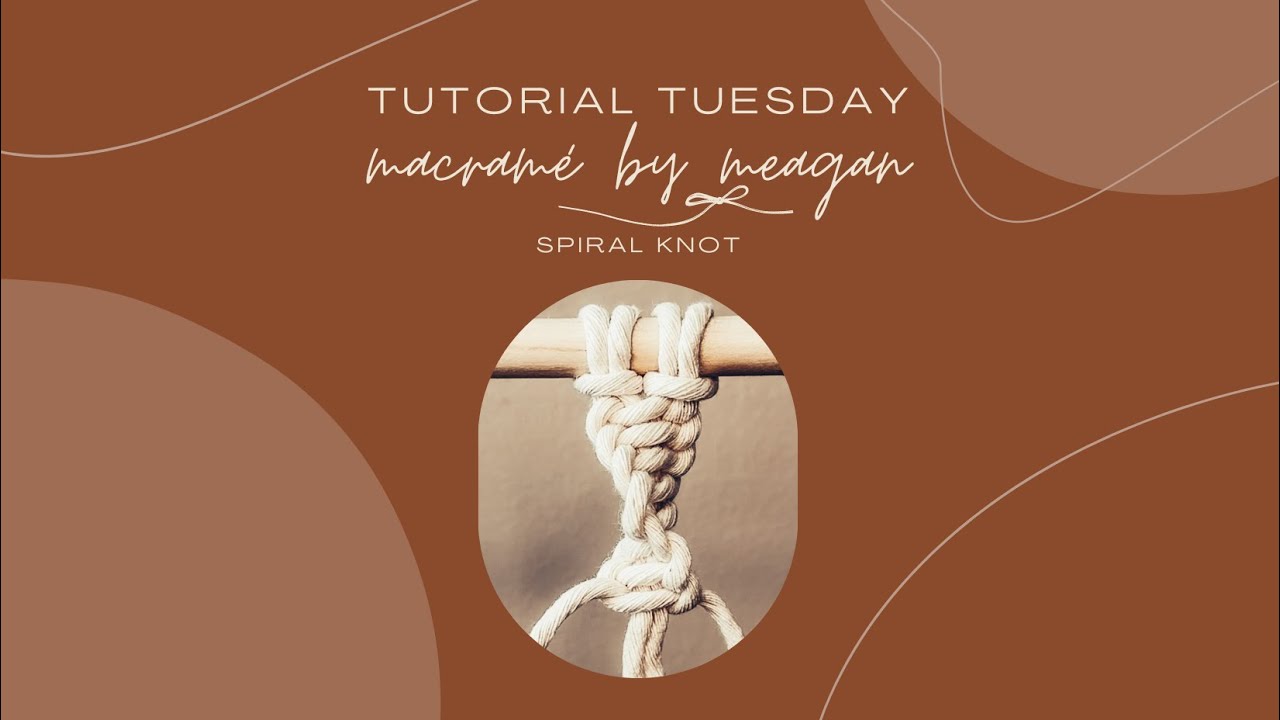 Tutorial Tuesday: Spiral Knot - YouTube
