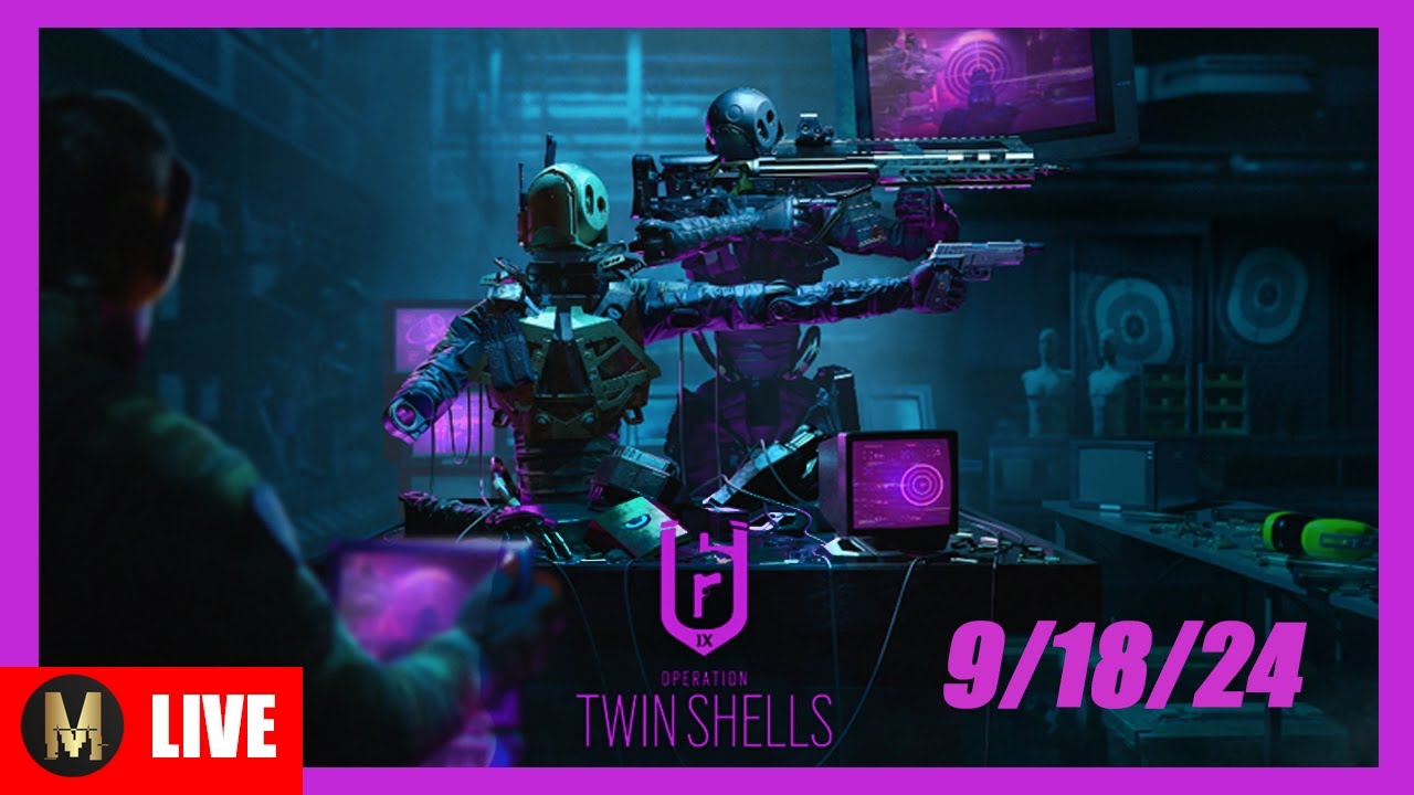 Twin Shells Live Stream! Ranked Matches | Rainbow Six Siege - YouTube