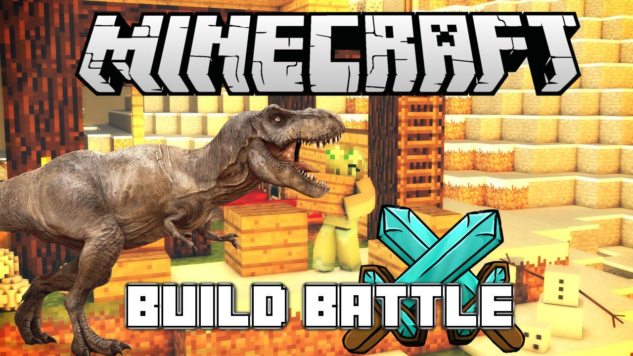 Minecraft I T REX WORLD I Build Battle - YouTube