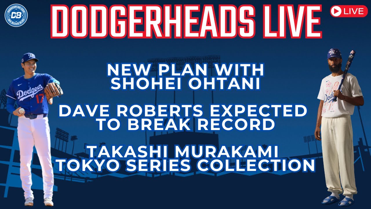 DodgerHeads Live: Shohei Ohtani plan, Dave Roberts' extension & Takashi ...