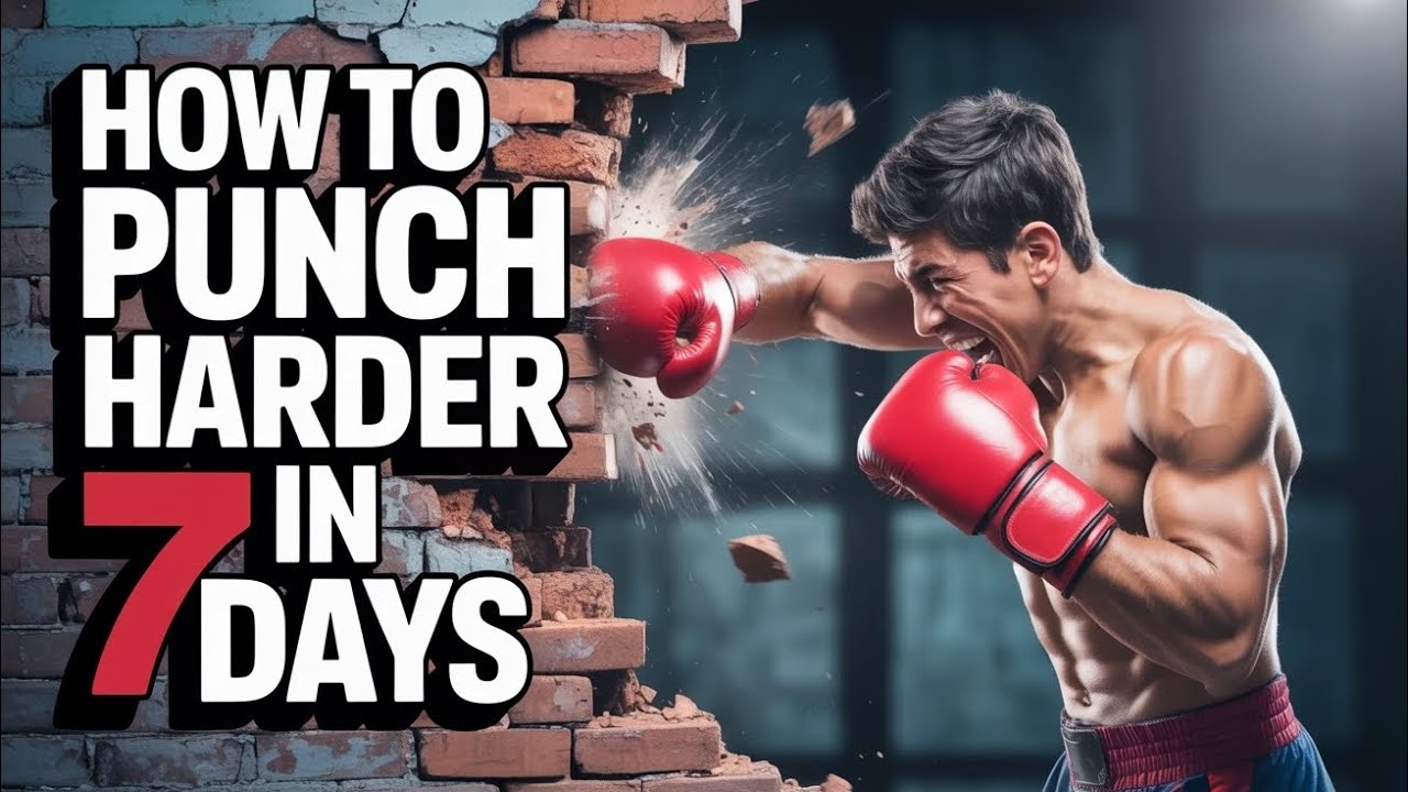 How To Punch Harder & Faster in 7 Days - YouTube