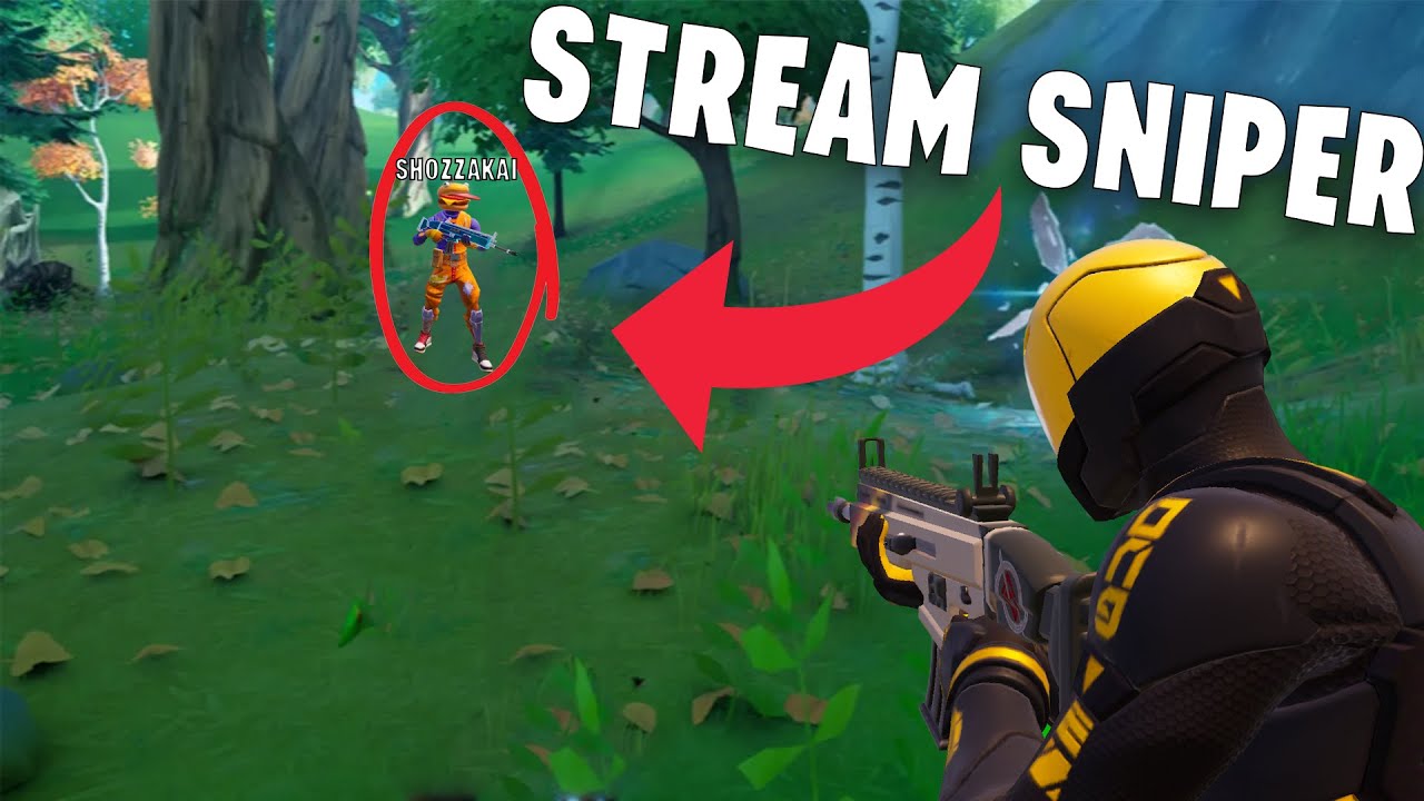 Getting HUNTED By Stream-Snipers is TERRIFYING | Fortnite - YouTube