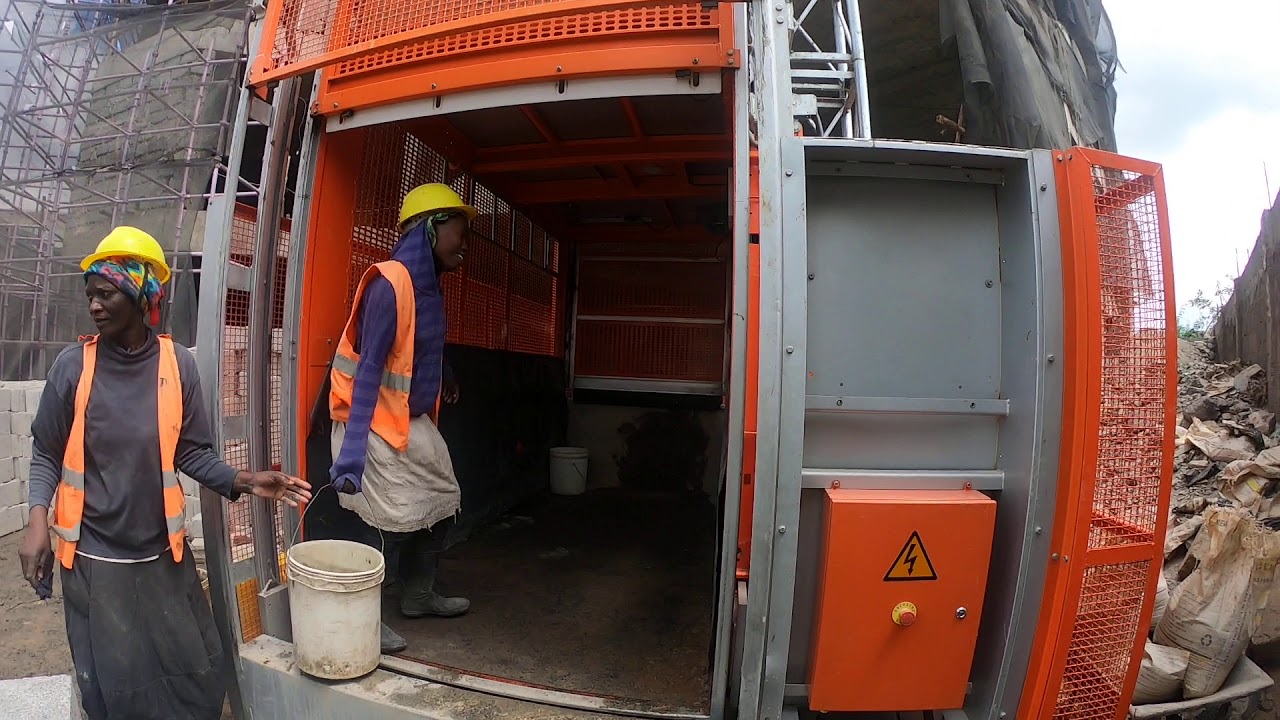 Alimak- Passenger and Material Hoist - YouTube