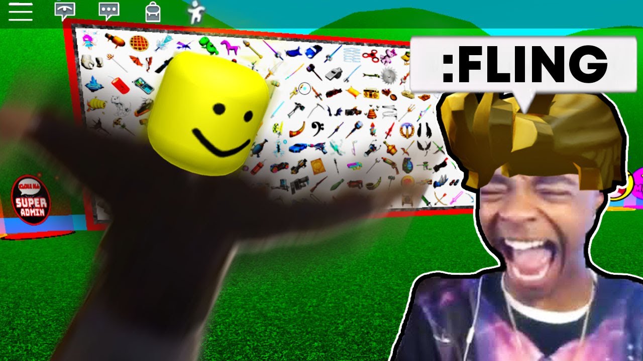 Roblox trolling noobs with admin... - YouTube
