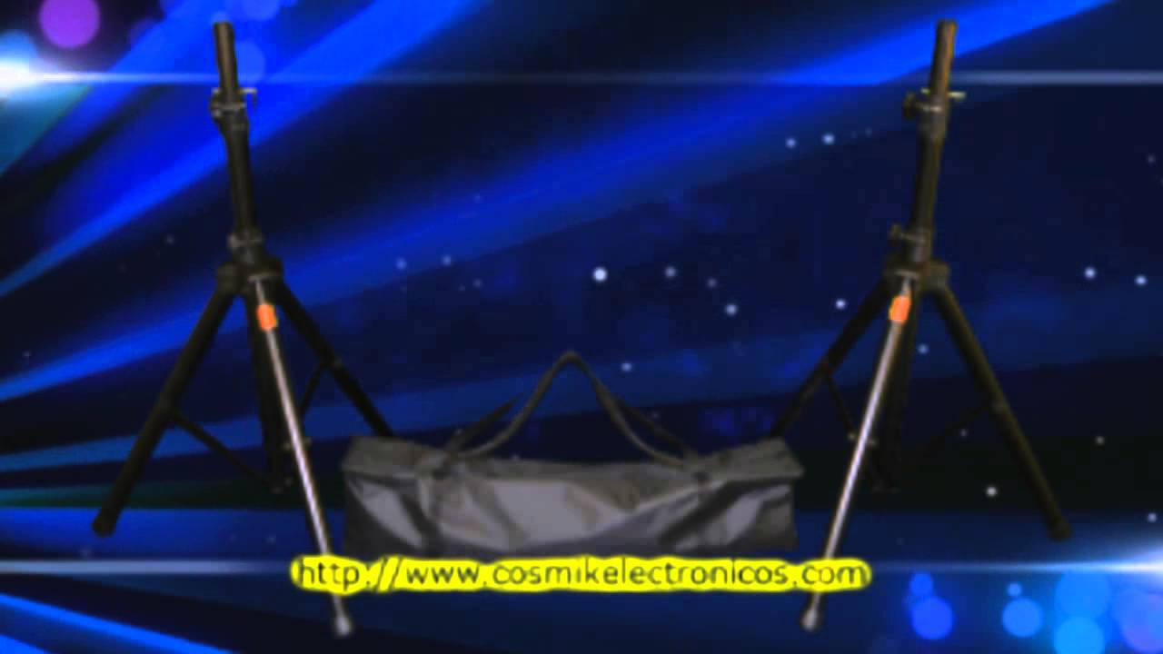Soporte para Bocinas | Cosmik Electronicos | Bases de Bocina - YouTube
