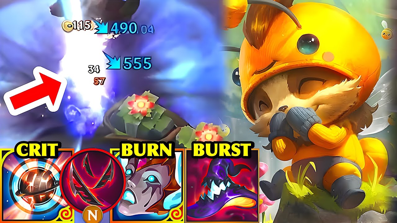 Wild Rift China Teemo Mid | MAX AP TEEMO = MOST ANNOYING BURST DAMAGE ...