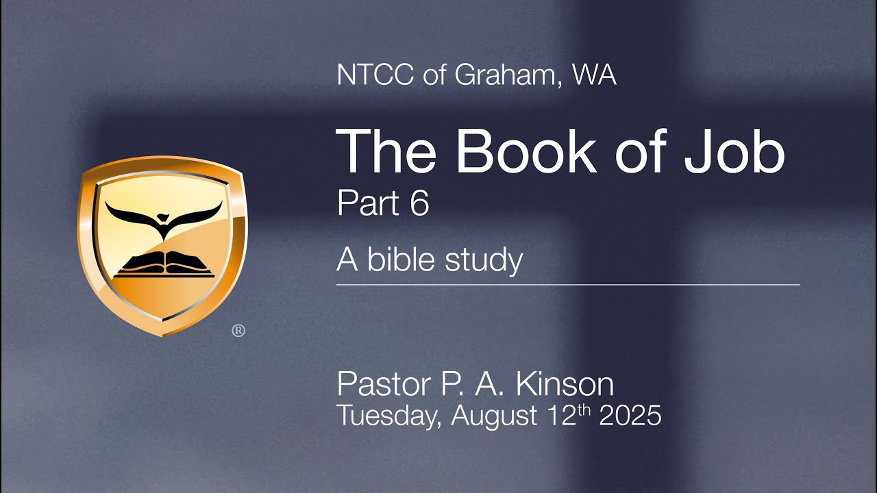 The Book Of Job — Part 6 | Bible Study | Pastor P. A. Kinson - YouTube