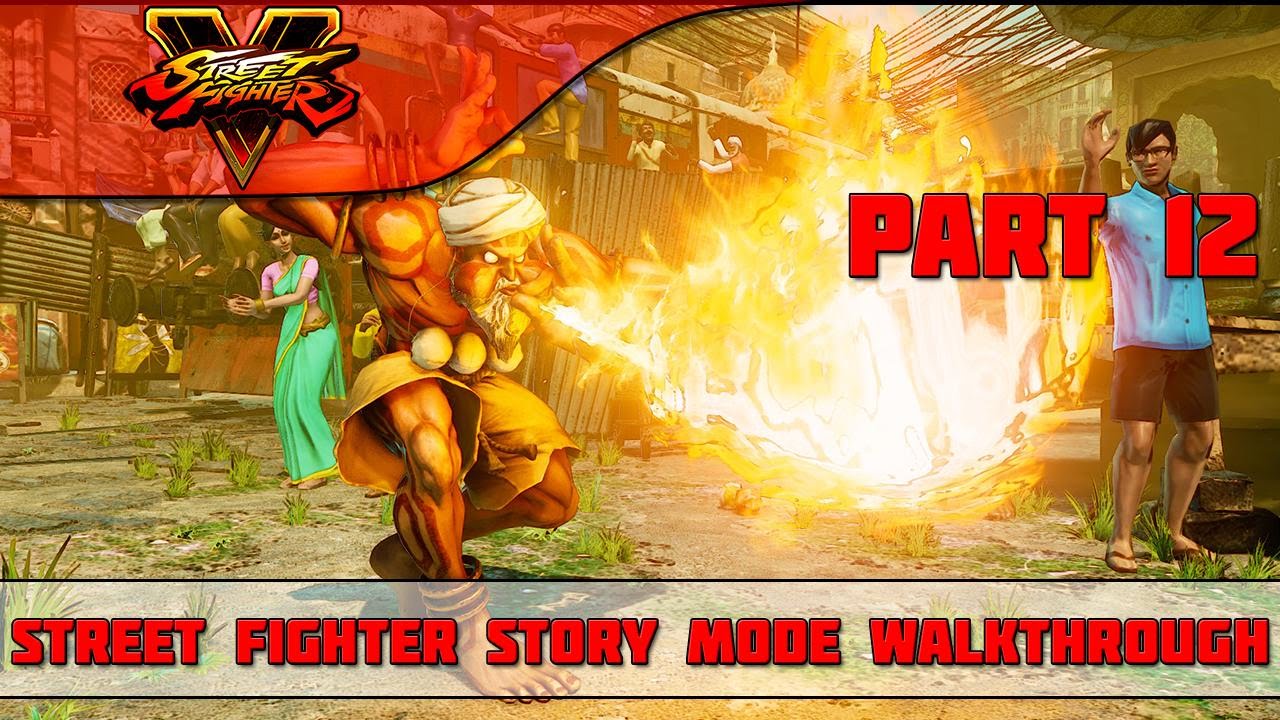 Street Fighter V Walkthrough - Character Story - Part 12 - Dhalsim ...
