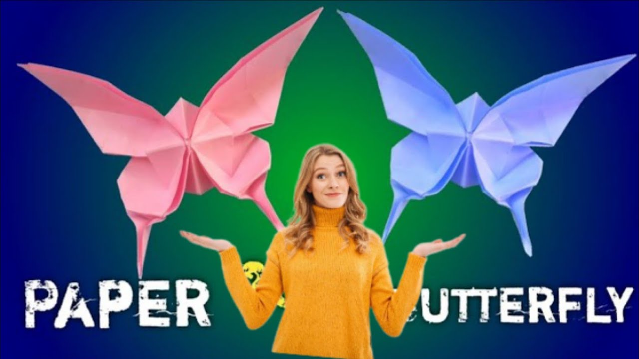 How To Make Butterfly| Easy Butterfly Making Ideas | Paper Butterfly # ...
