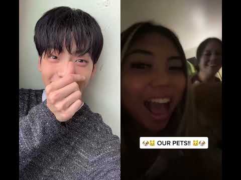 Soobin duets with a fan! Moa tik tok #shorts #txt #tiktok #magic