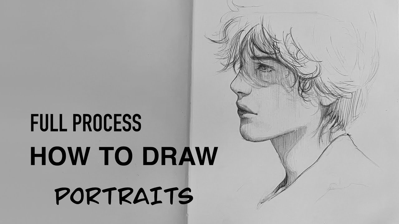 How to draw faces - YouTube