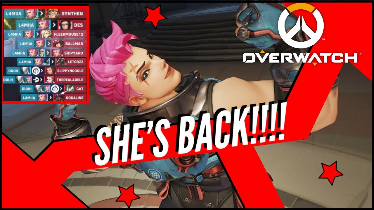 ZARYA IS BACK!!!! | Overwatch 2 Zarya Gameplay (post-march 7th patch ...