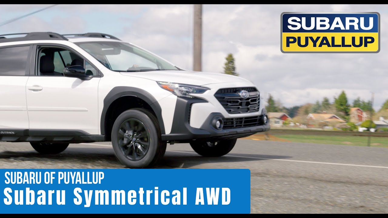 Subaru Symmetrical AWD l Special Features and What's Different - YouTube