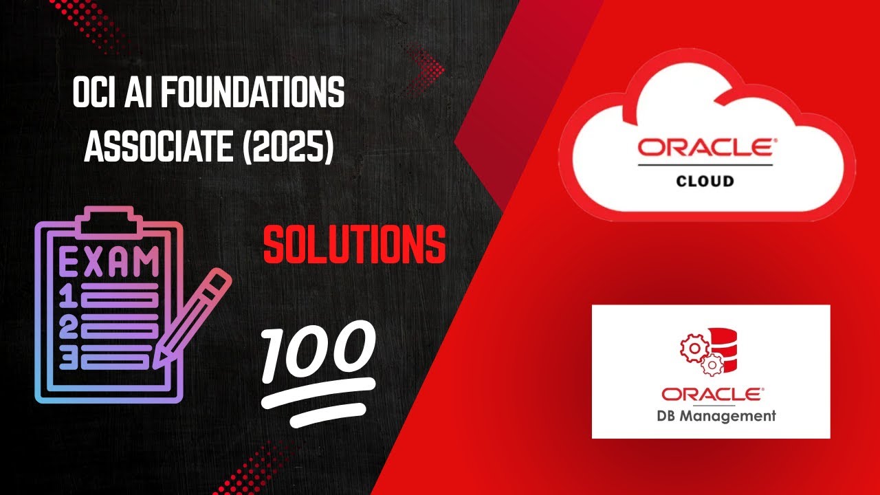 Practice Exam: OCI AI Foundations Associate Certification - YouTube