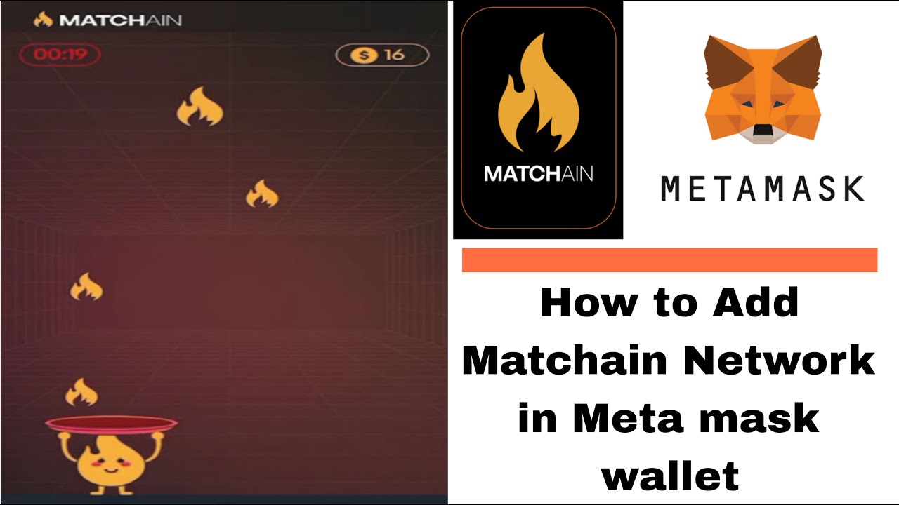 How to Add Matchain Network in Meta mask wallet - YouTube
