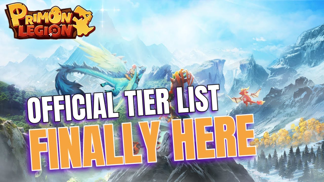 The Ultimate Primon Legion Tier List You Need to See - YouTube