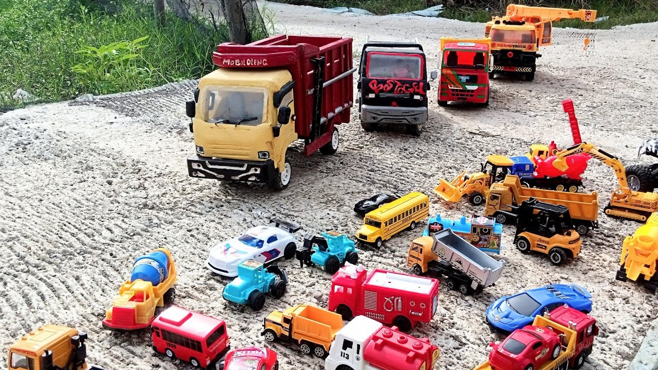 MOBIL OLENG PICK UP PENUH MOBIL MOBILAN, MOBIL BALAP, KERETA, TRUK ...
