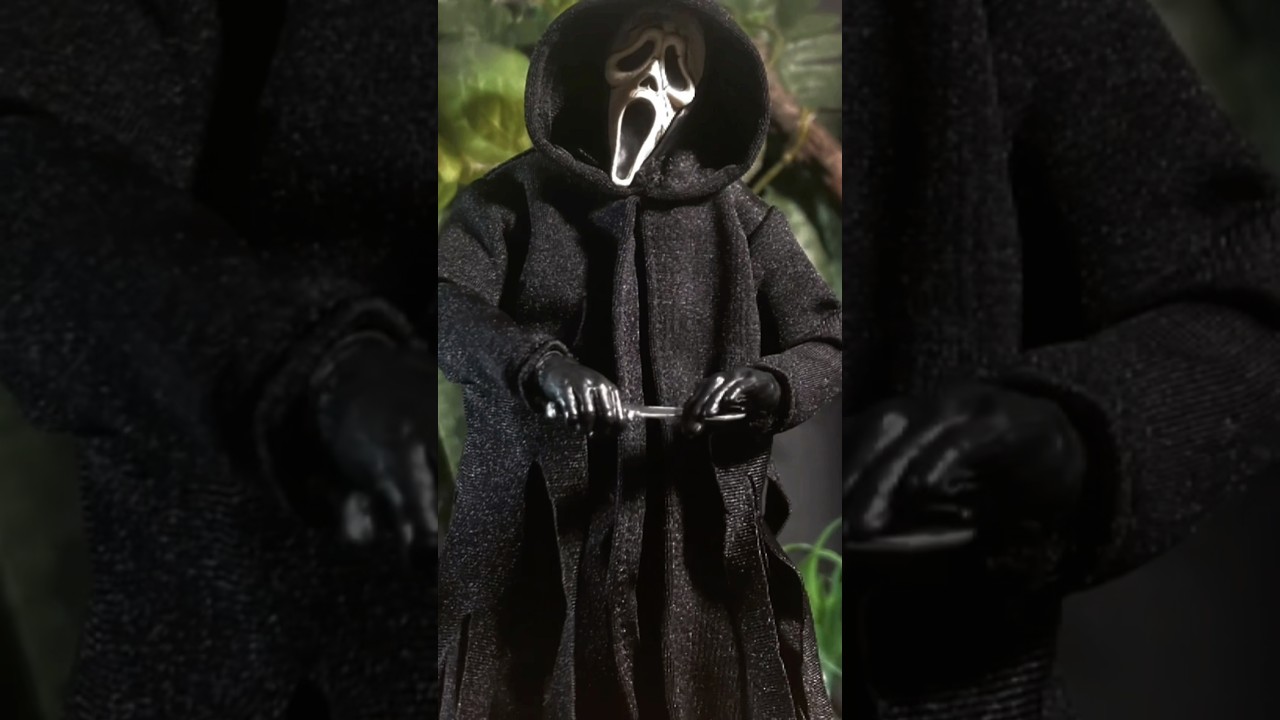Scream knife wipe stop motion - YouTube