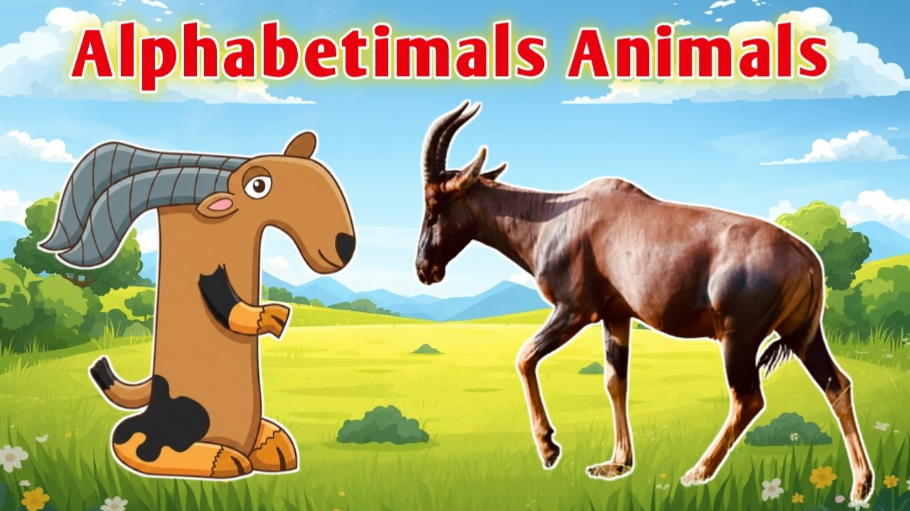 Alphabetimals A-Z | Alphabetimals Animals in English | Safari Animals ...