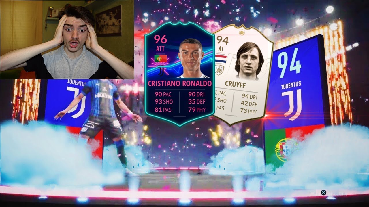 CRISTIANO RONALDO OTW + CRUYFF 94 PRIME IN A PACK !!! TOP 5 BEST PACK ...