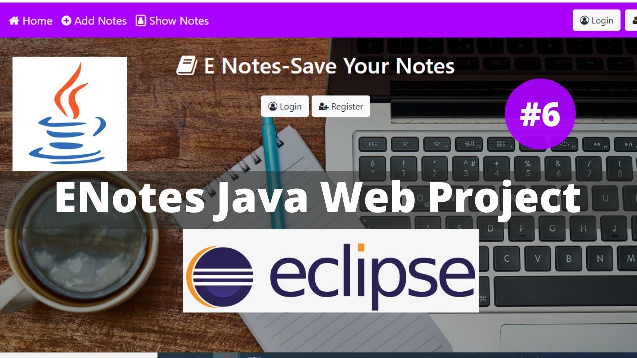 ENotes Project Part-6 Using Java |Advance java Project Using JSP ...