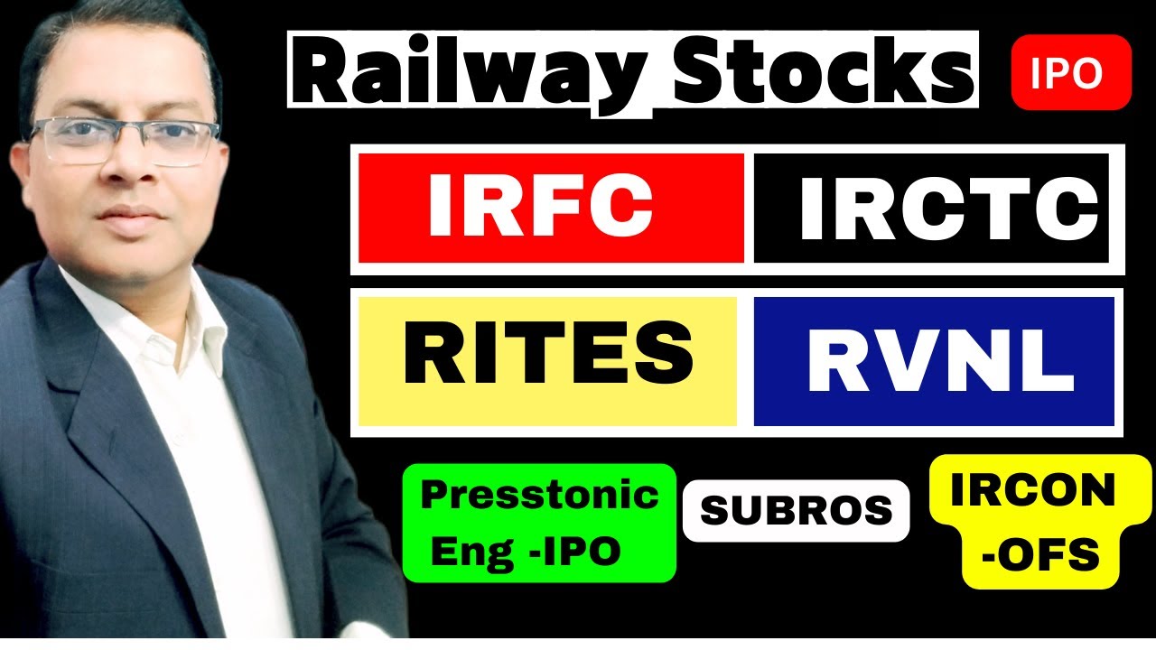 RAILWAY STOCKS 🔴IRCON OFS🔴 IRFC share 🔴 Presstonic Engineering IPO 🔴 ...