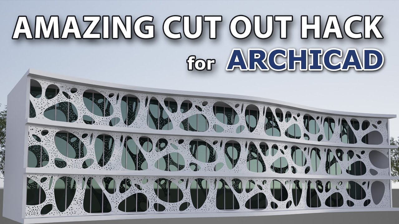 Amazing Cut Out Technics for Archicad Tutorial - YouTube