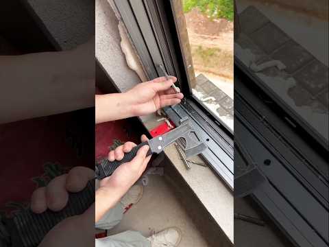 Aluminium window fitting | #skills #satisfying #aluminium #windows #tools #trending #shorts