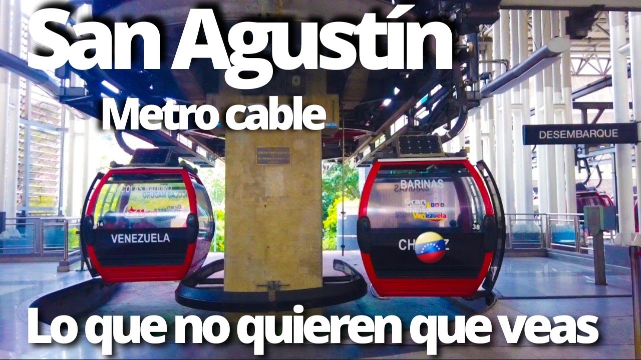 😱 Así está el Metro Cable de San Agustín, Caracas, Venezuela 2023 🇻🇪 ...