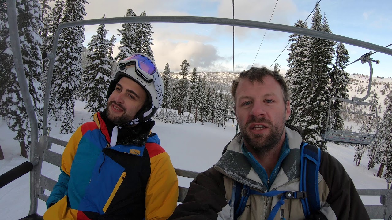 Matt and Jason snowboarding at Kirkwood - YouTube