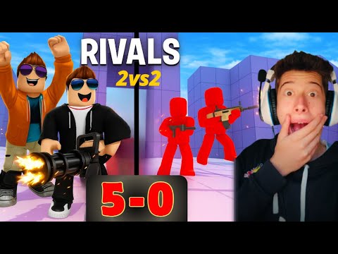 Rivals CON MI AMIGO #2 (2vs2) - Roblox - YouTube