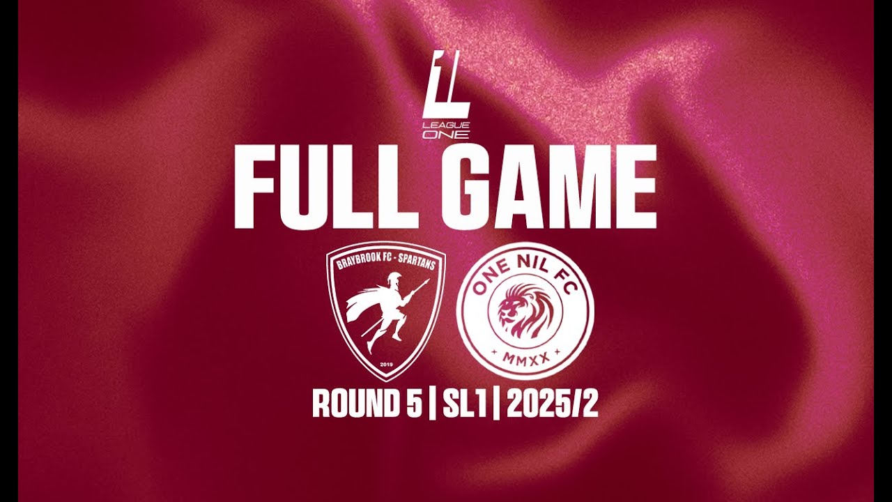 Braybrook FC - Eastern One Nil FC | Round 5 | State League 1 | 2025/2 ...